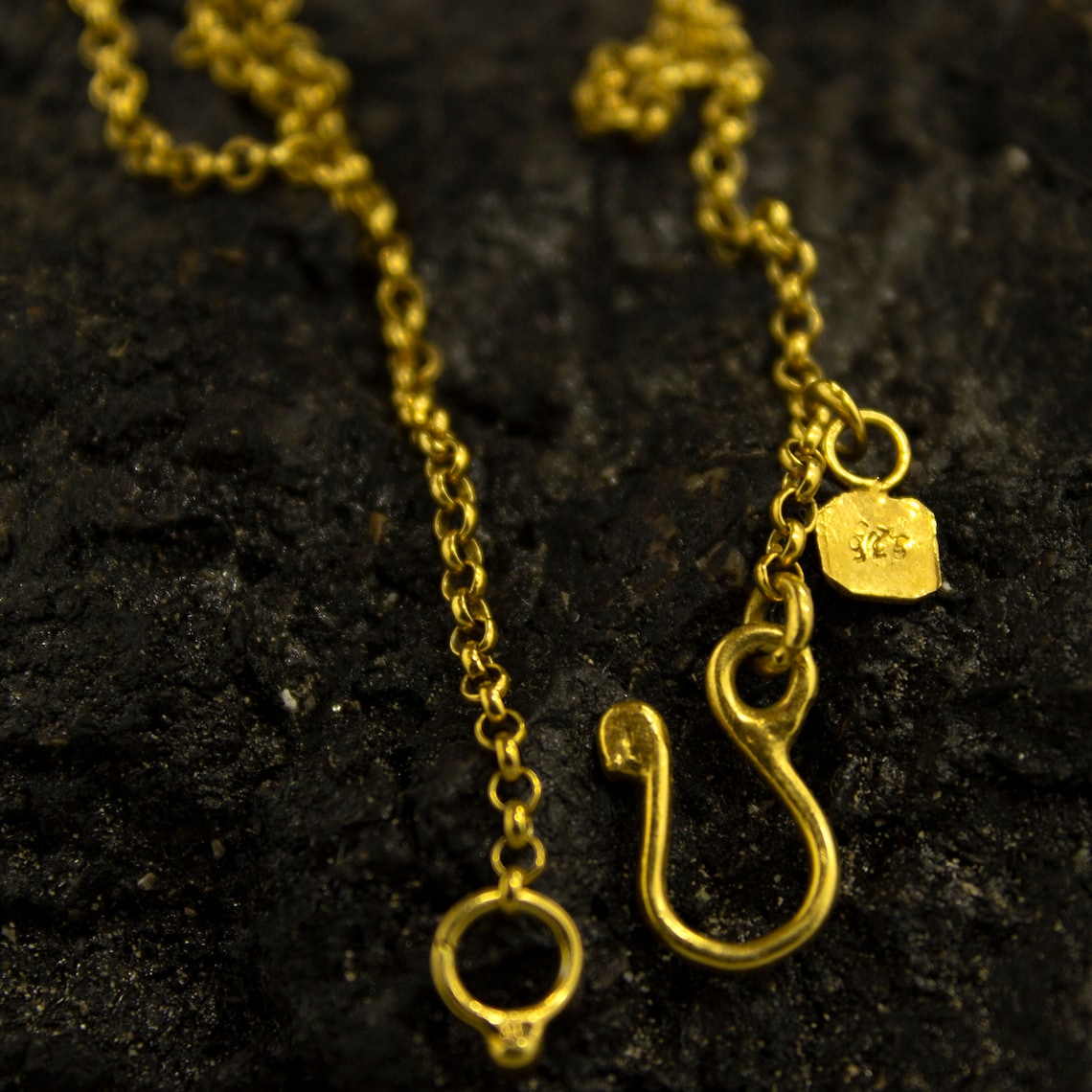 Ancient Lydia Lion and Bull Intaglio Necklace 925 Sterling | Etsy