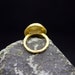 Ancient Roman Art Owl Signed Coin Ring 24K Gold Plated 925 Sterling ...