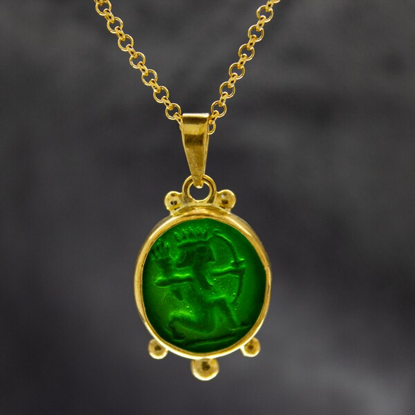 Intaglio Pendant - Etsy