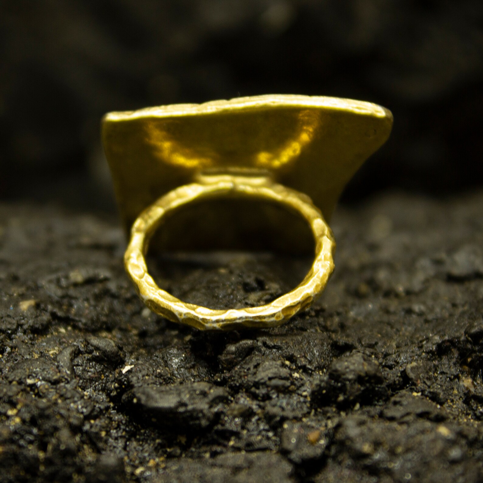 Ancient Greek Goddess Face Gold Ring 925 Sterling Silver - Etsy