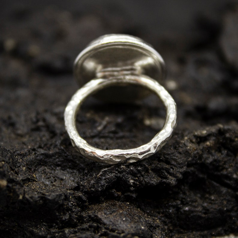 Historical Ancient Deer Intaglio Glass Ring 925 Sterling - Etsy