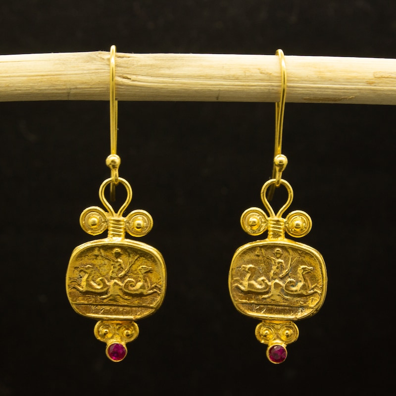 Roman Earrings - Etsy