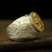 Ancient Roman Art Caesar Gold Coin Signet Ring Two Tone King - Etsy
