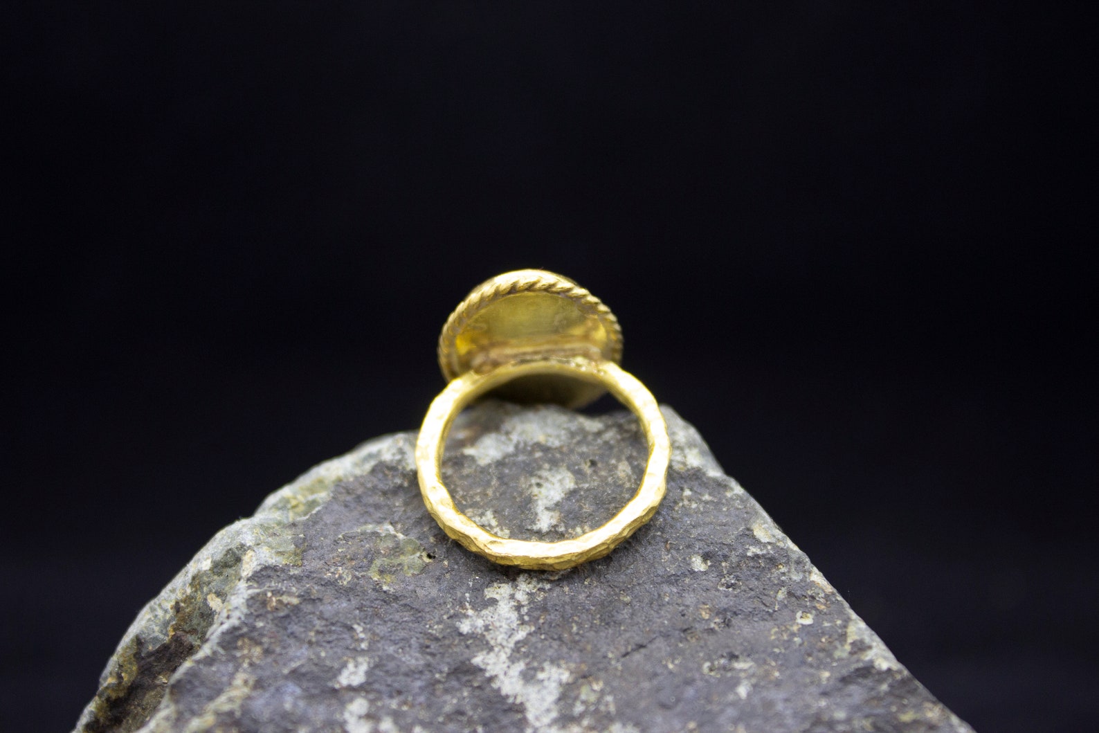 Ancient Roman Art Aphrodite Signed Coin Ring 24K Gold Plated - Etsy