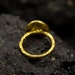 Ancient Greek Goddess Athena Ring | 24K Gold Plated 925 Sterling Silver ...