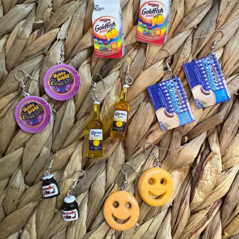 Food Earrings - Etsy