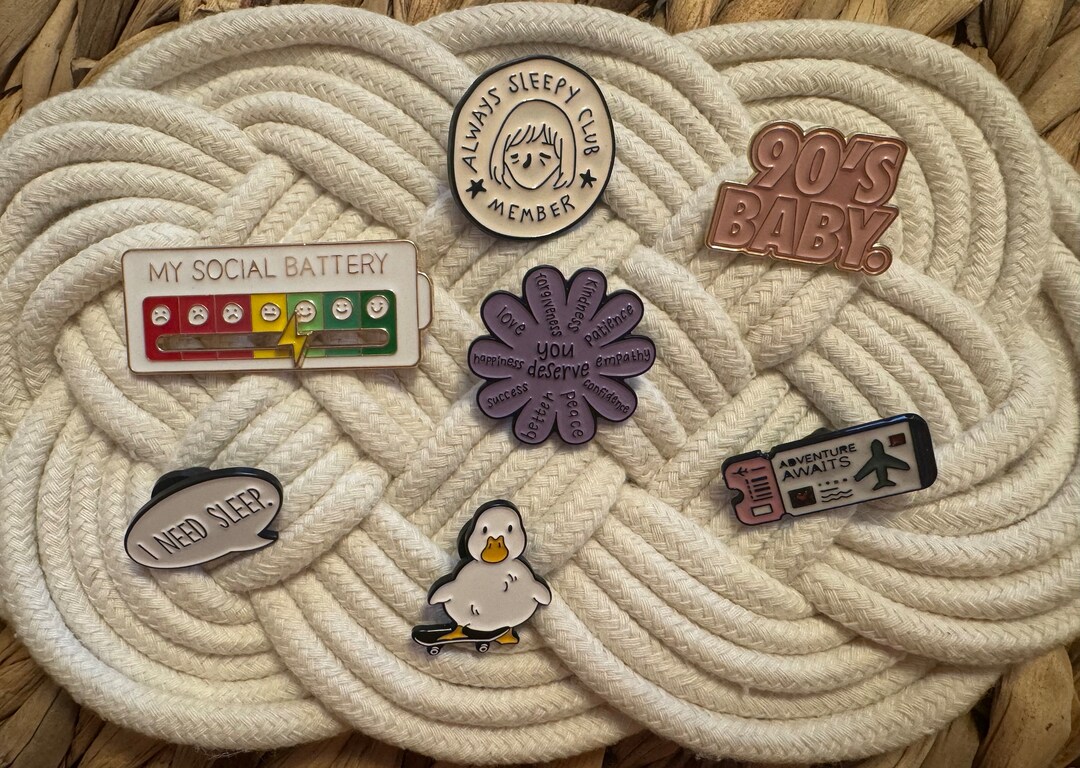 Animation Enamel Pins - Enamel Pins for Kids - Pins for Friends ...
