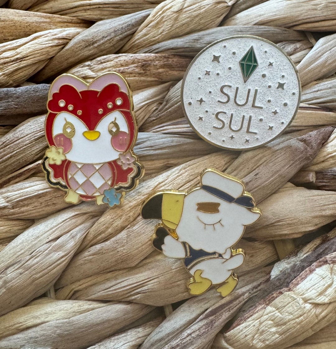 Animation Gaming Enamel Pin - Enamel Pin for Kids - Pins for Friend ...