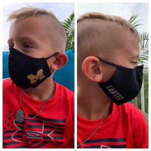 Personalized Kids Face Mask - Etsy