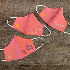 Personalized Kids Face Mask - Etsy