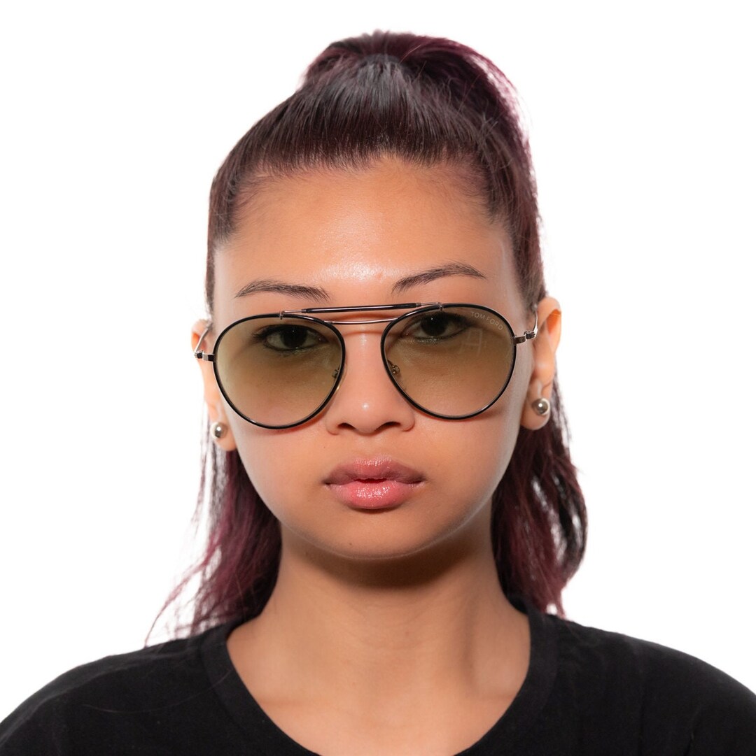 2000s TOM FORD BURKE TF247 Round Sunglasses Metal - Etsy