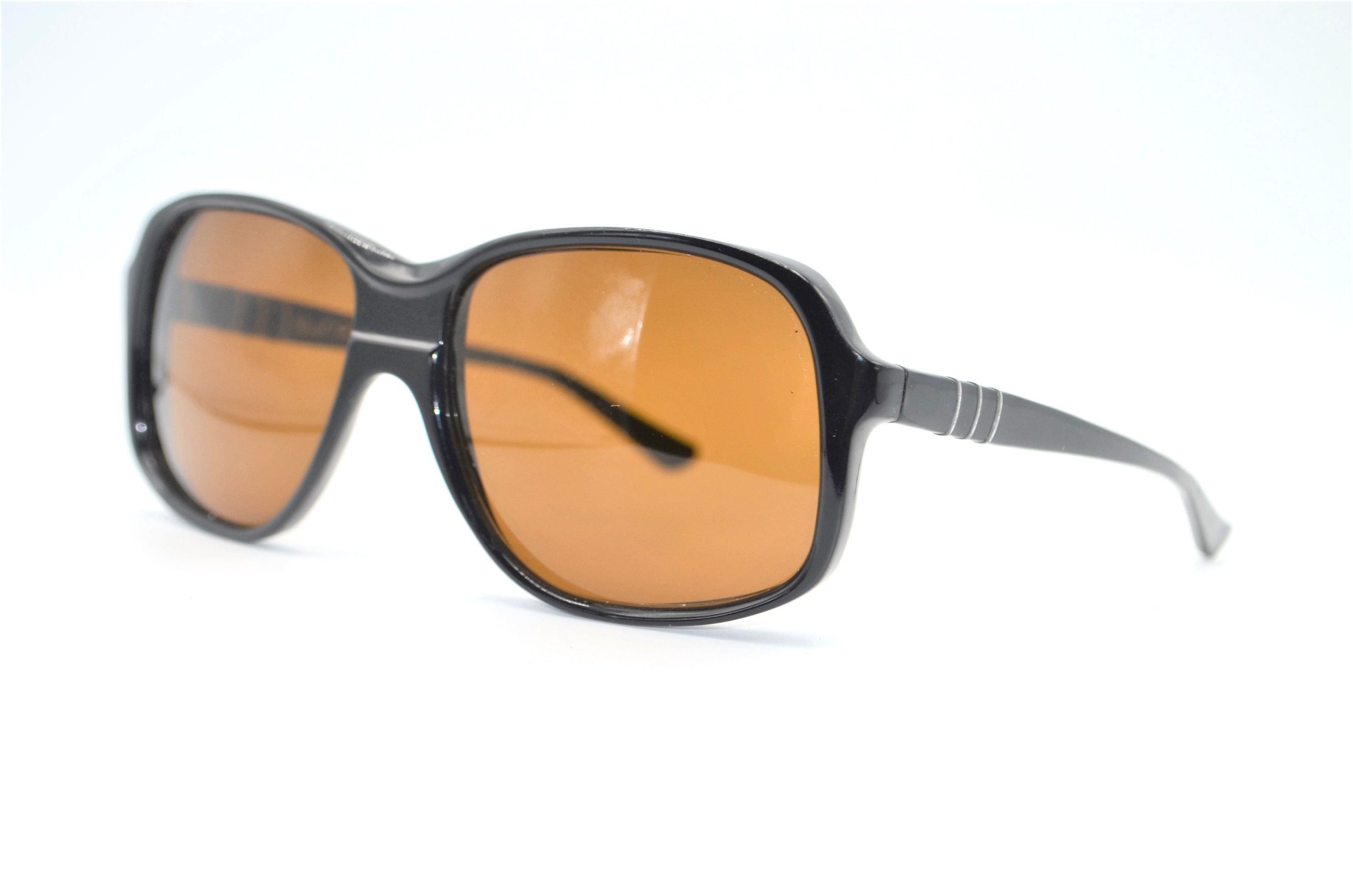 Persol Ratti 70s Vintage Sunglasses Oversized Black 58204 Rare - Etsy