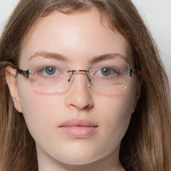 Rimless Eyeglasses - Etsy