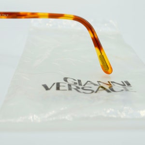 Versace Tortoise Eyeglasses Oval Frame Vintage 1980s V52 - Etsy