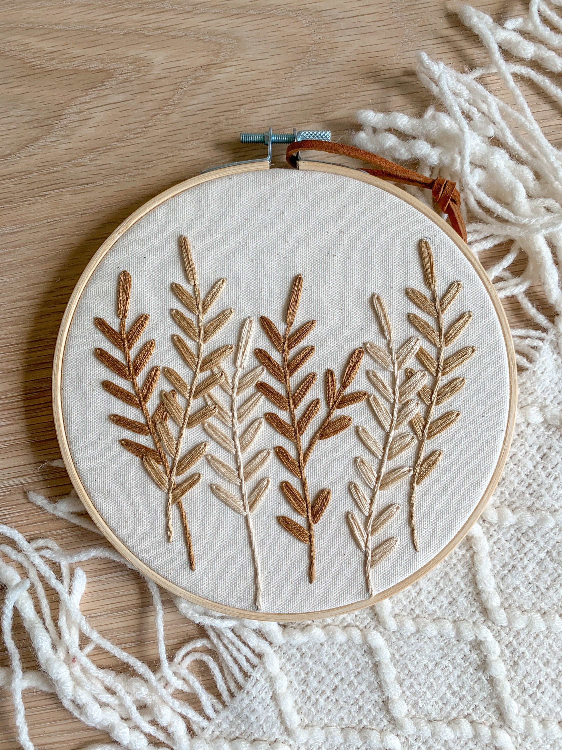 Waving Wheat Embroidery Pattern | PDF Pattern With Instructions | Make ...