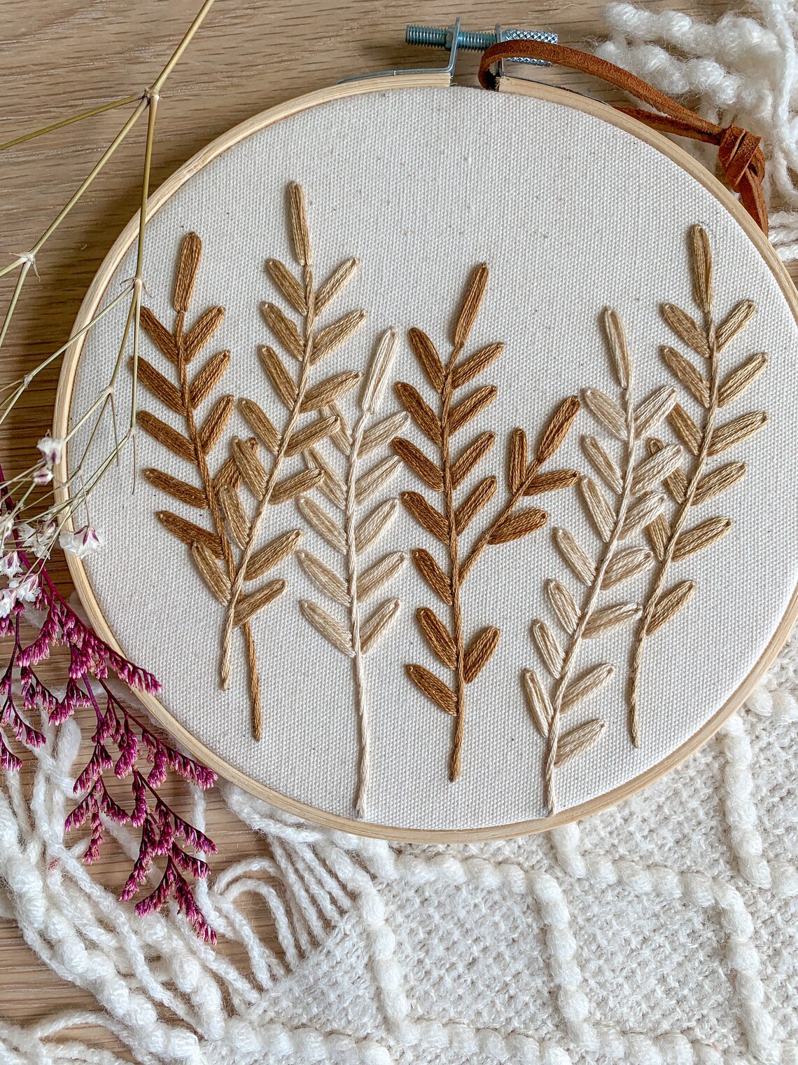 Waving Wheat Embroidery Pattern PDF Pattern With Instructions Make It ...