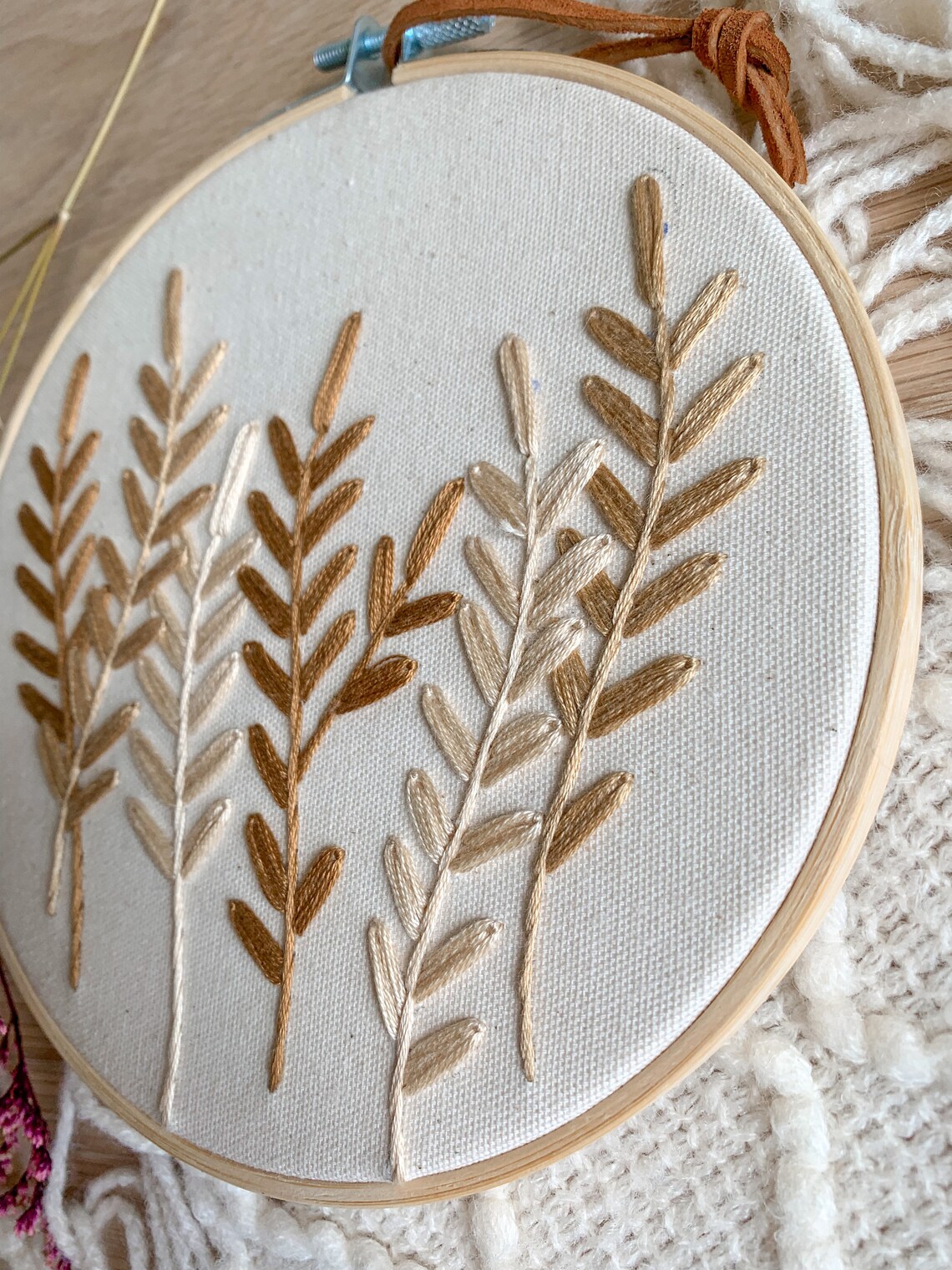 Waving Wheat Embroidery Pattern PDF Pattern With Instructions Make It ...
