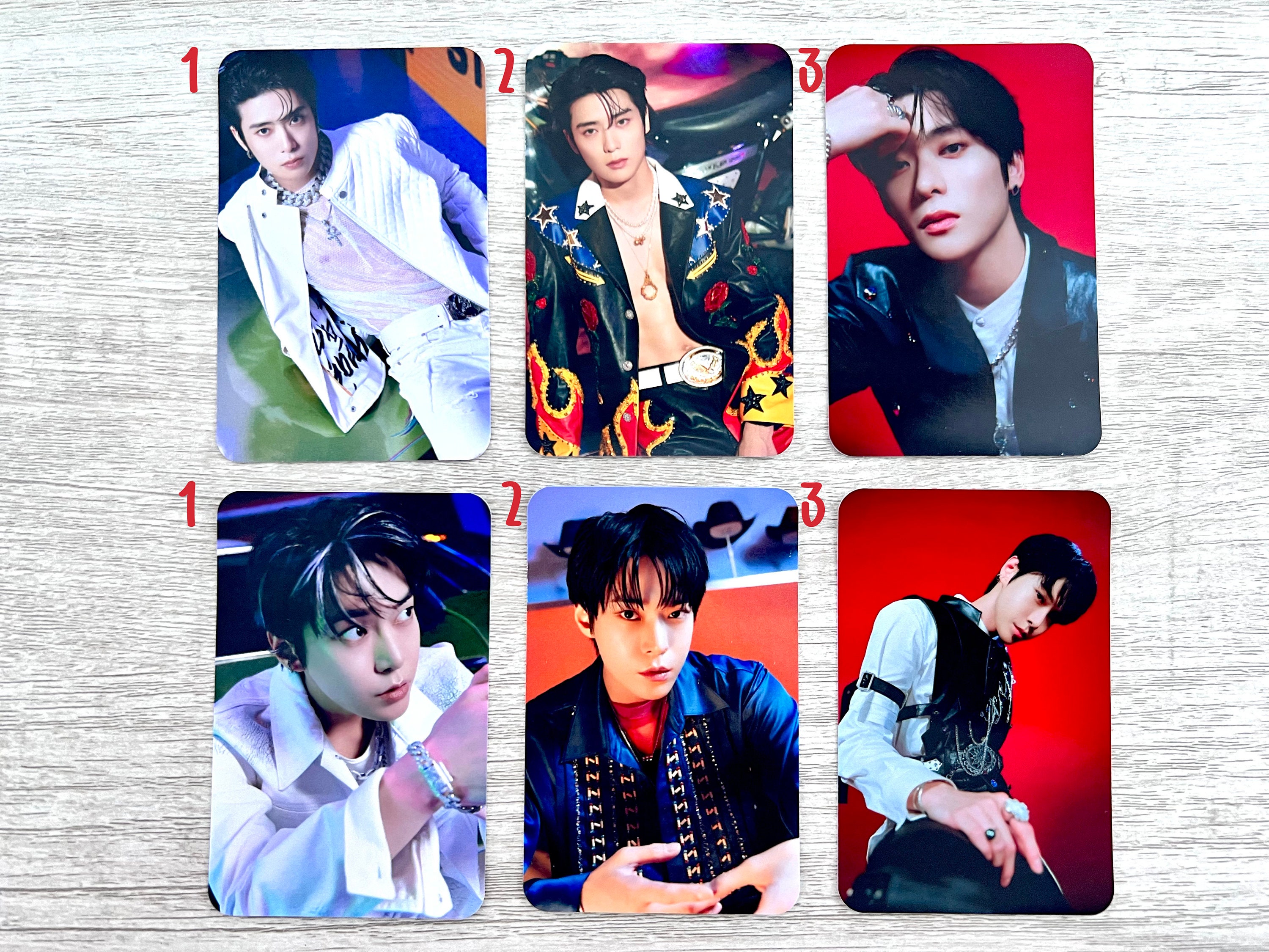 NCT 127 'sticker' MV Photocards - Etsy