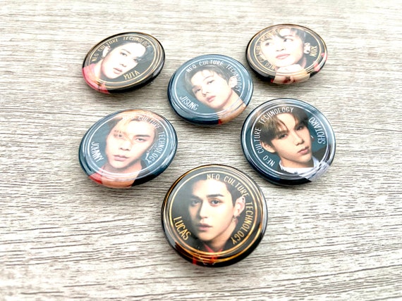 NCT Pin Back Buttons Badges Flair - Etsy
