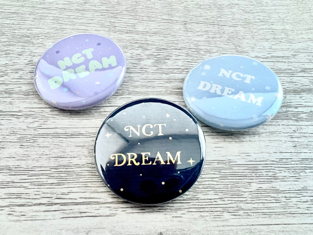 NCT Dream Pin Back Buttons | Badges | Flair - Etsy