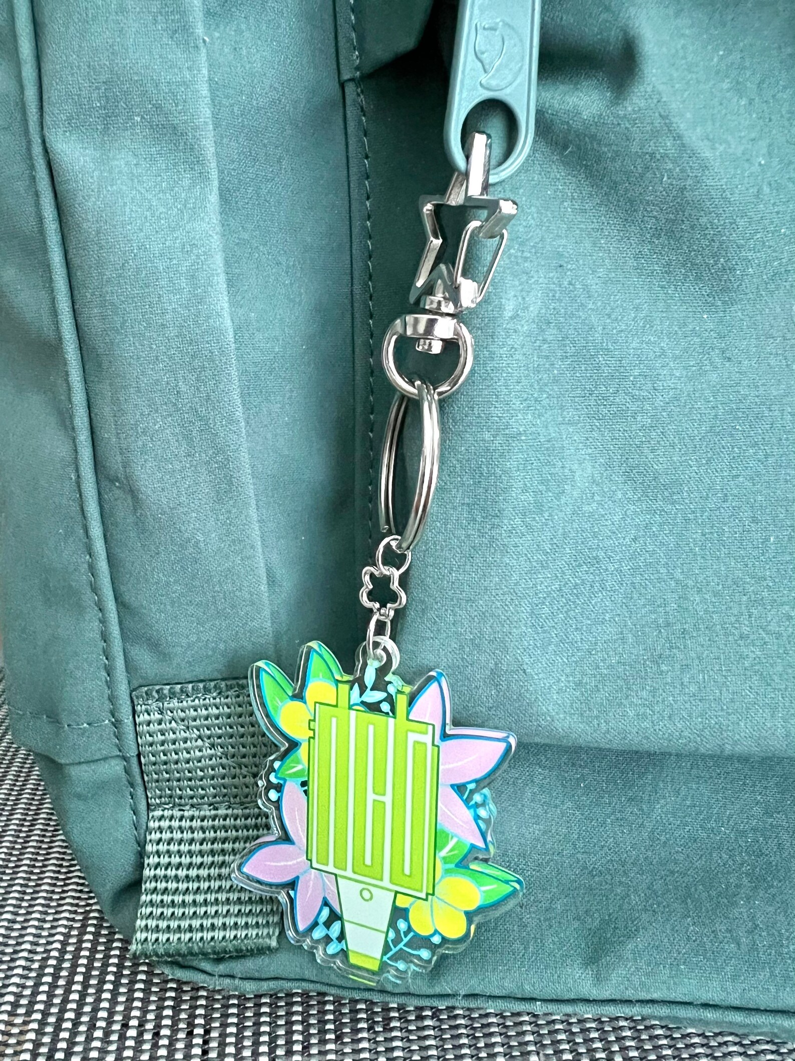 NCT Lightstick Keychain Acrylic Charm Keyring - Etsy
