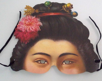 Victorian Paper Mask - Etsy