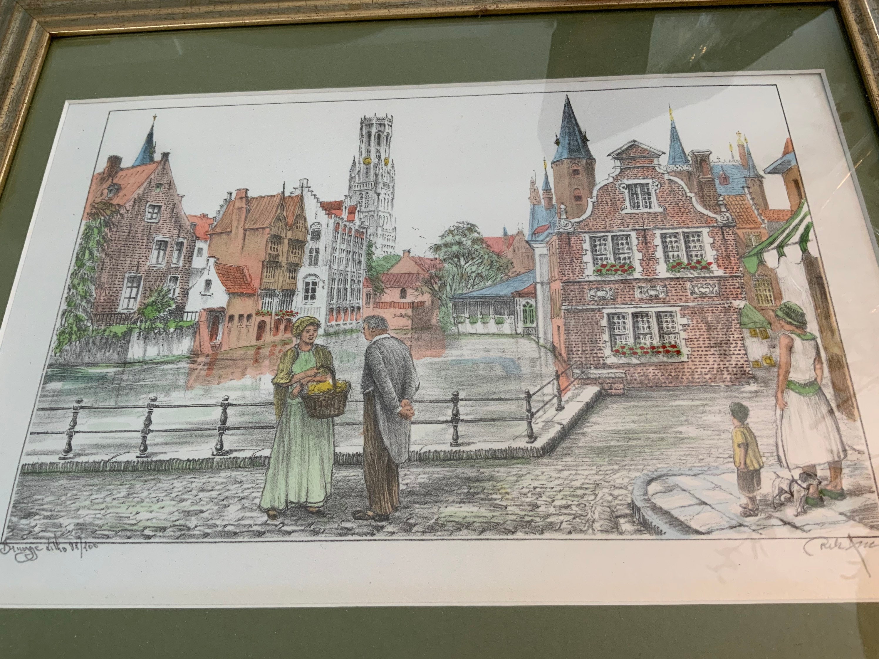 Lithograph Print by GUILINI C. RIK-AXE Limit Edition 88/200 - Etsy