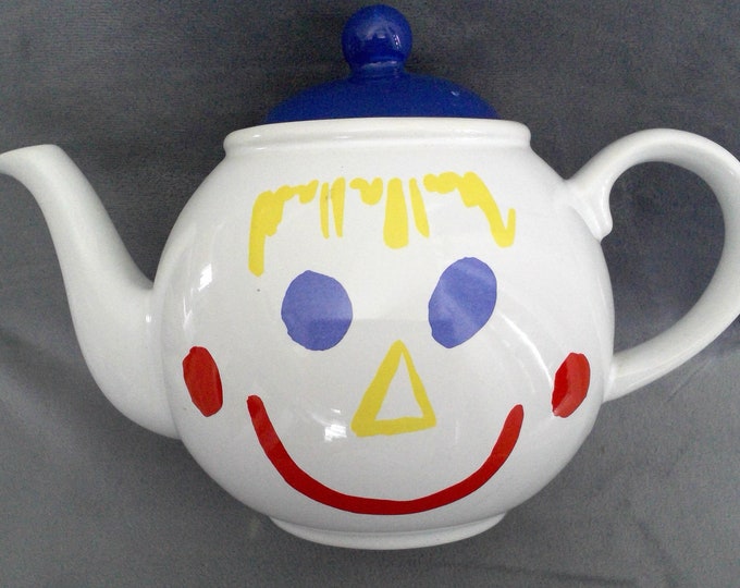 Arthur Wood Jolly Sad Tea Pot Happy Face Sad Face Teapot by Francis ...