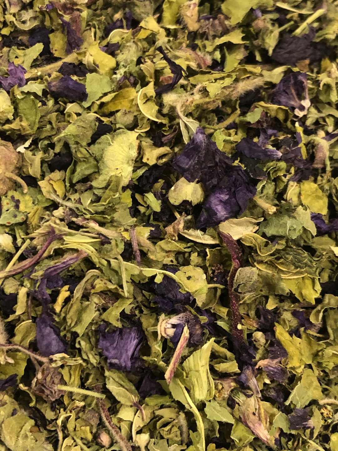 Blue Mallow Hand Picked, Dried Flowers, Loose Leaf Herbal Tea Malva ...