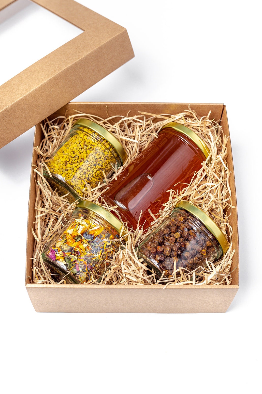 Nordic Honey Bee Gift Set-honey Bee Bread Bee Pollen - Etsy