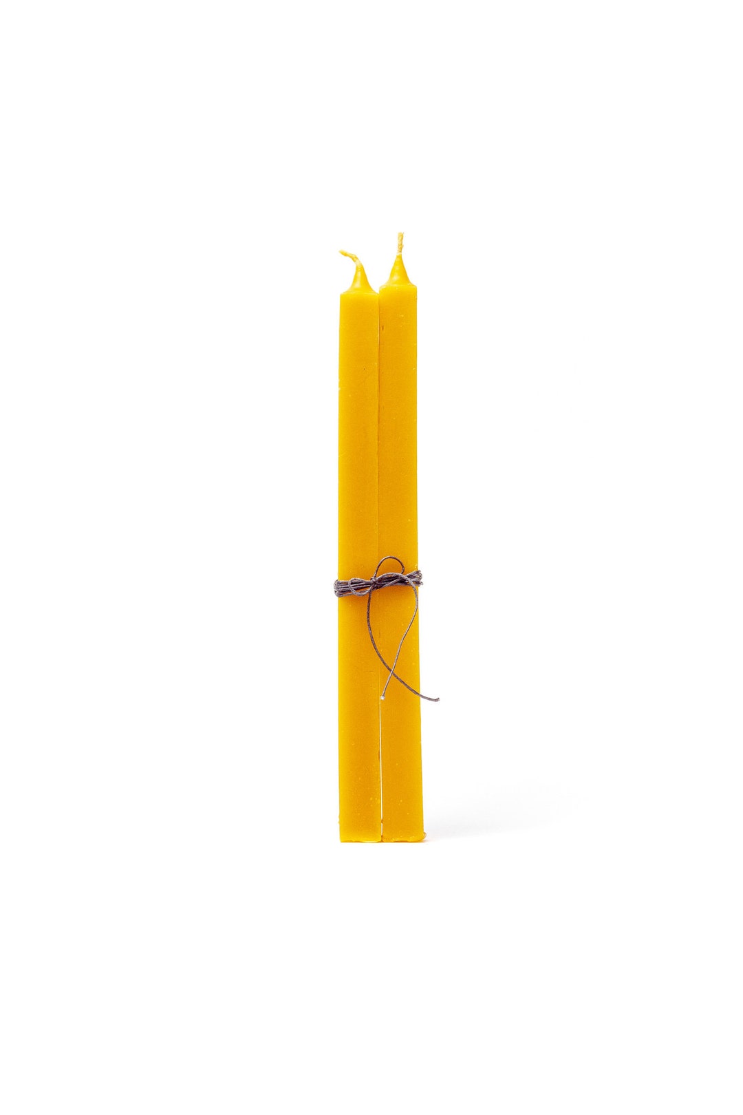 100% Pure Beeswax Square Pillar Candle | Set of 2 Pure Organic Beeswax ...