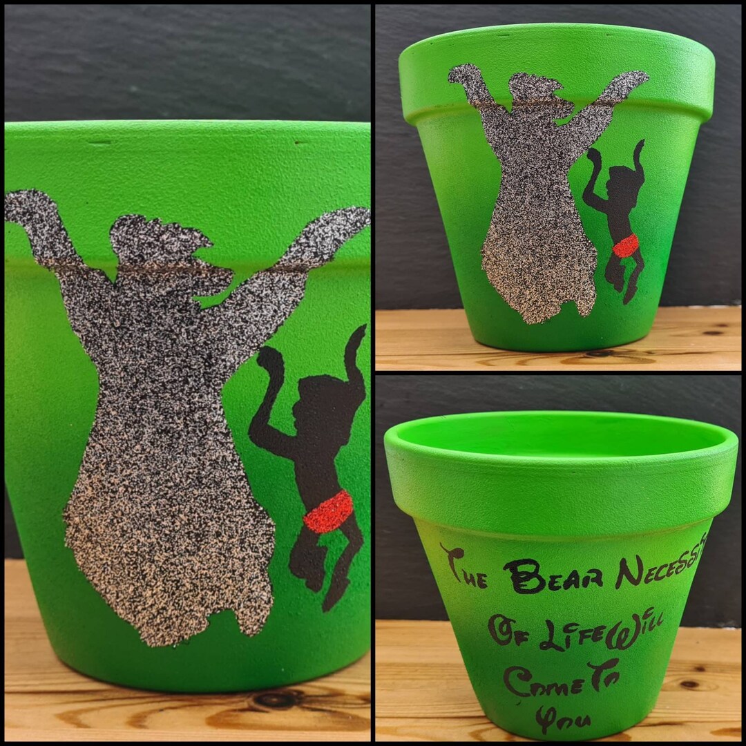 Jungle Book Plant Pot - Etsy