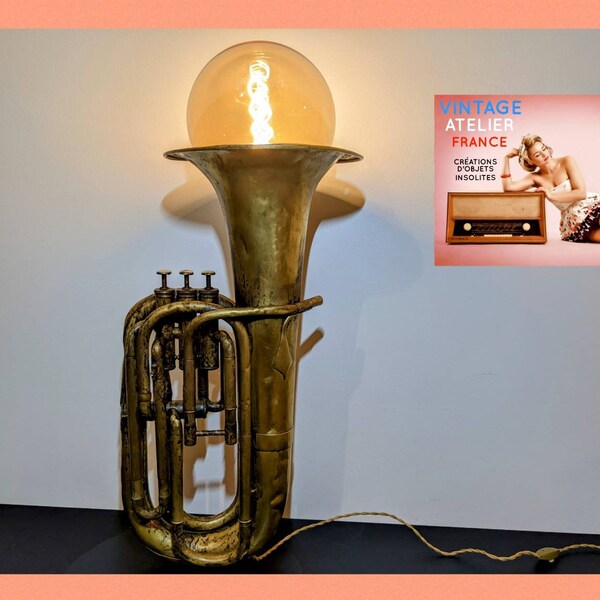Instrument Lamp - Etsy