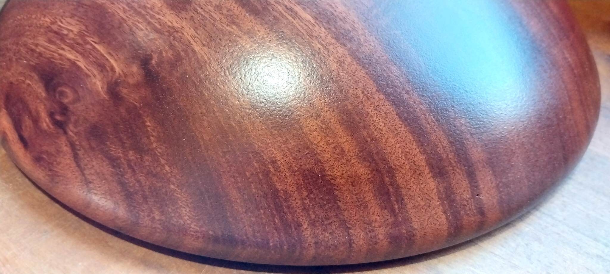 SALE Large Jarrah Tree Bowl Lid Tasmania Handmade Brown Bowl Australia ...