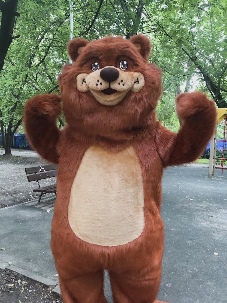 Bear Fursuit Head or Full Fursuit Costume Custom made Kind | Etsy