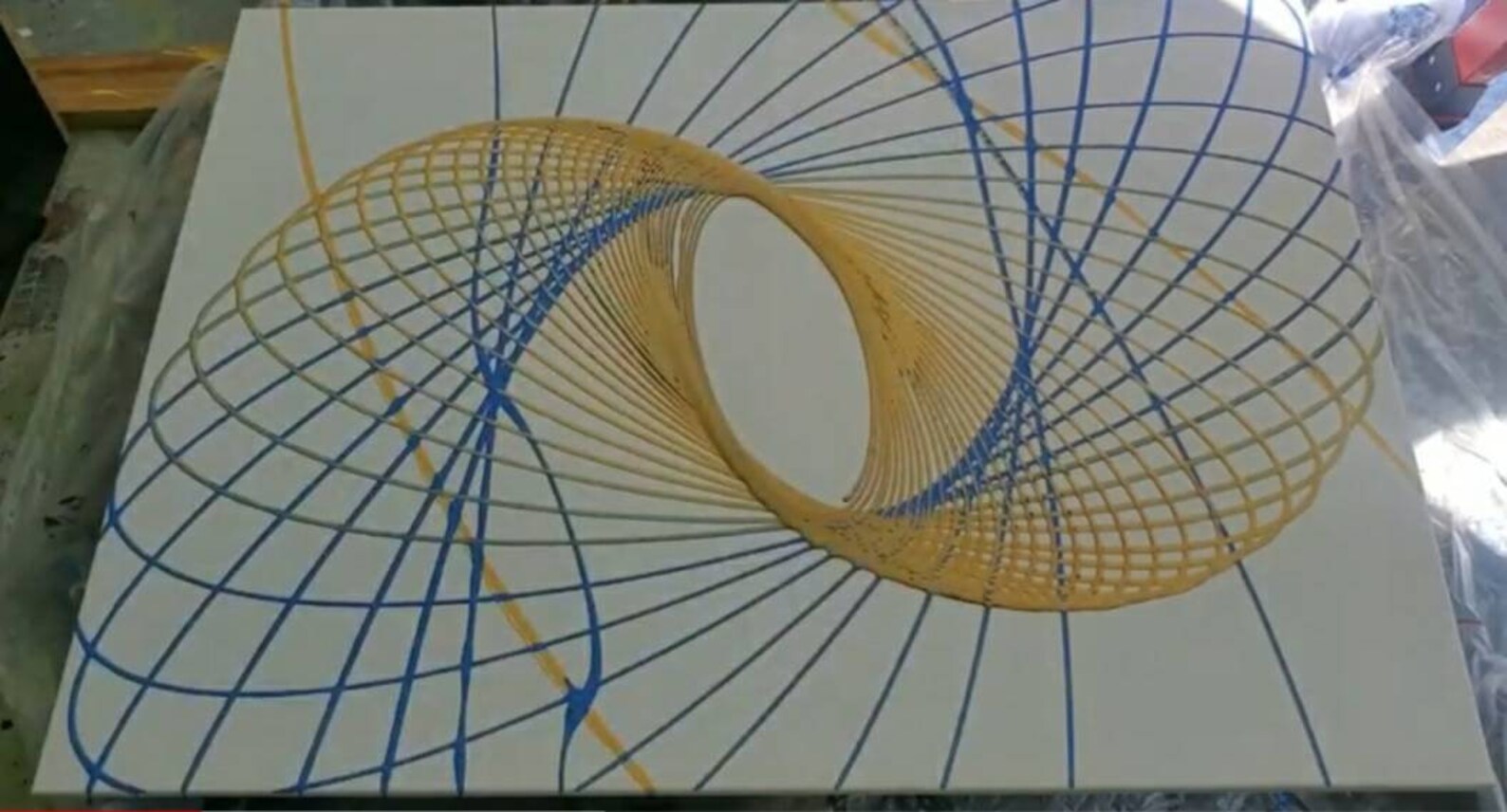 Double Pendulum pattern. Pendulum painting acrylic on | Etsy