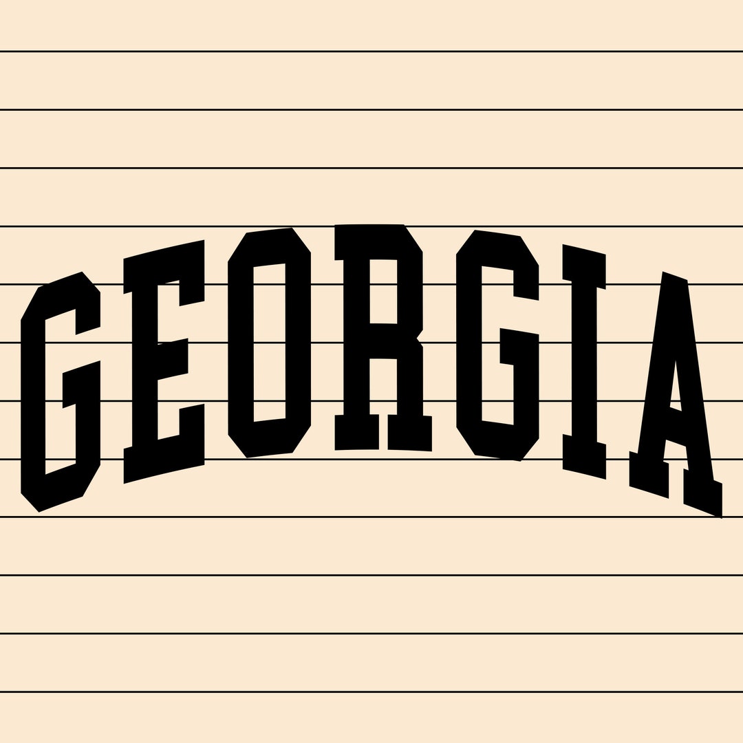 Georgia Svg and Png, Georgia Cut File, Georgia Home State, Svg, Png ...