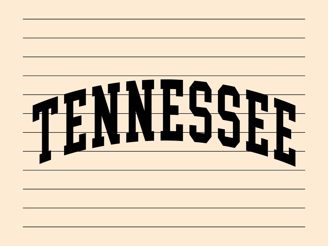 Tennessee State, SVG and PNG - Etsy
