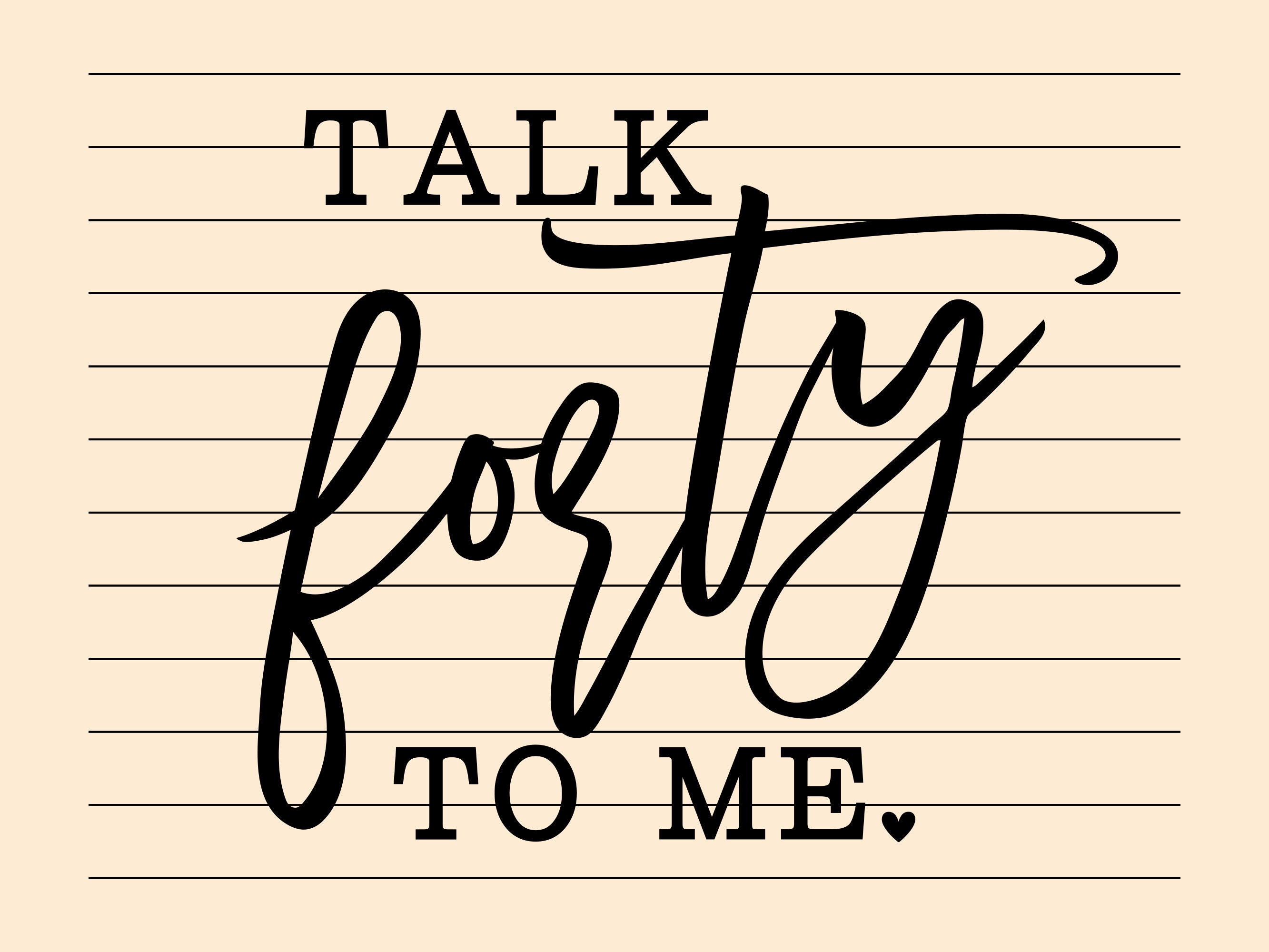 Talk Forty To Me Svg und Png Dateien Cut Datei Druckdatei - Etsy Österreich