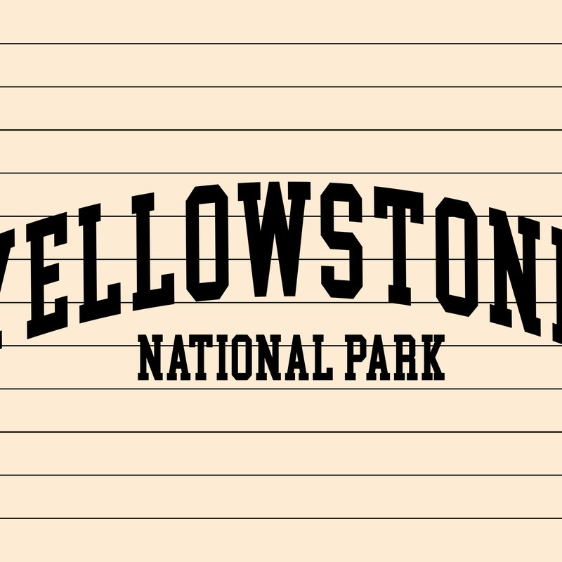 Yellowstone Svg - Etsy