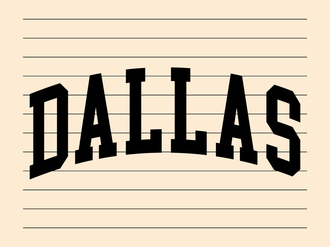 Dallas Svg and Png - Etsy