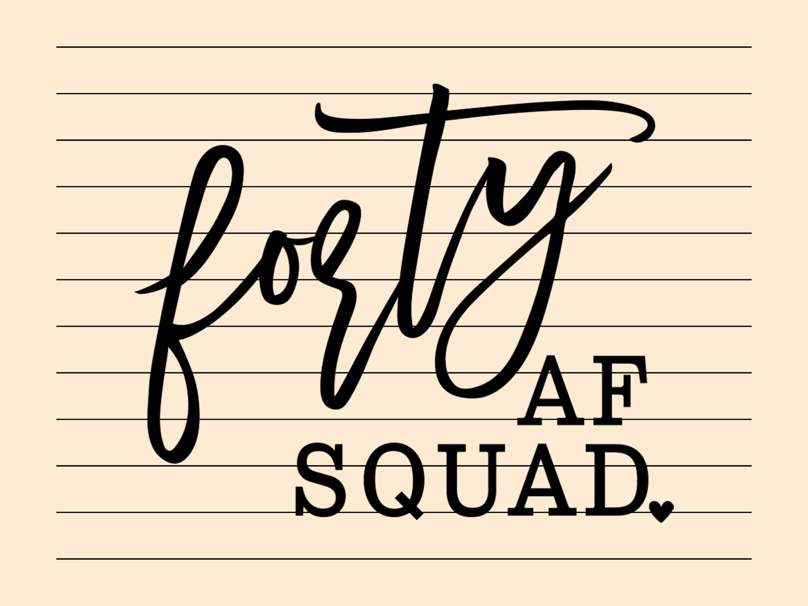 Forty AF Svg and Png 40th Birthday Svg 40 Birthday Svg - Etsy