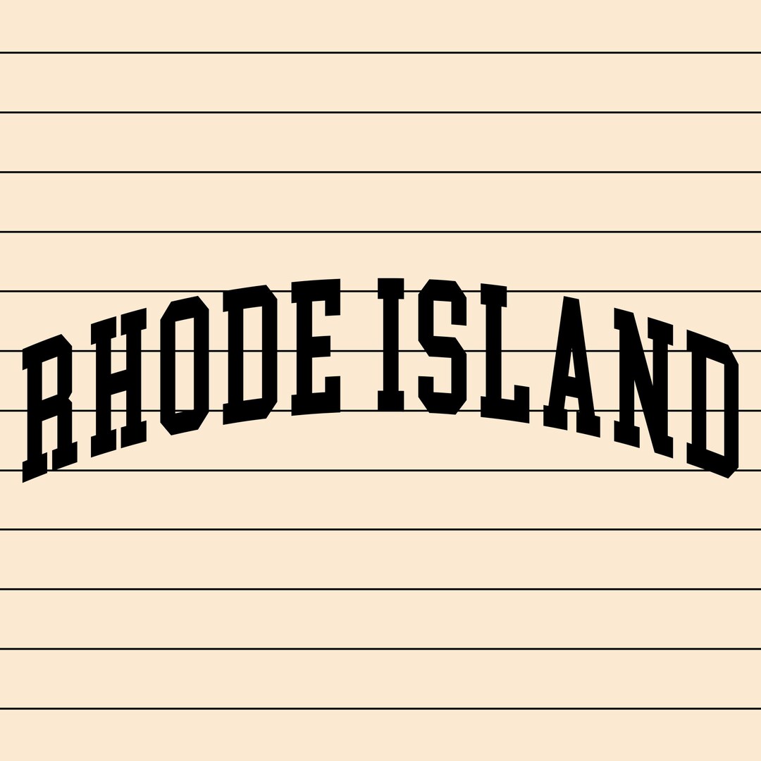 Rhode Island Svg and Png, Rhode Island Cut File, Home State Print File ...
