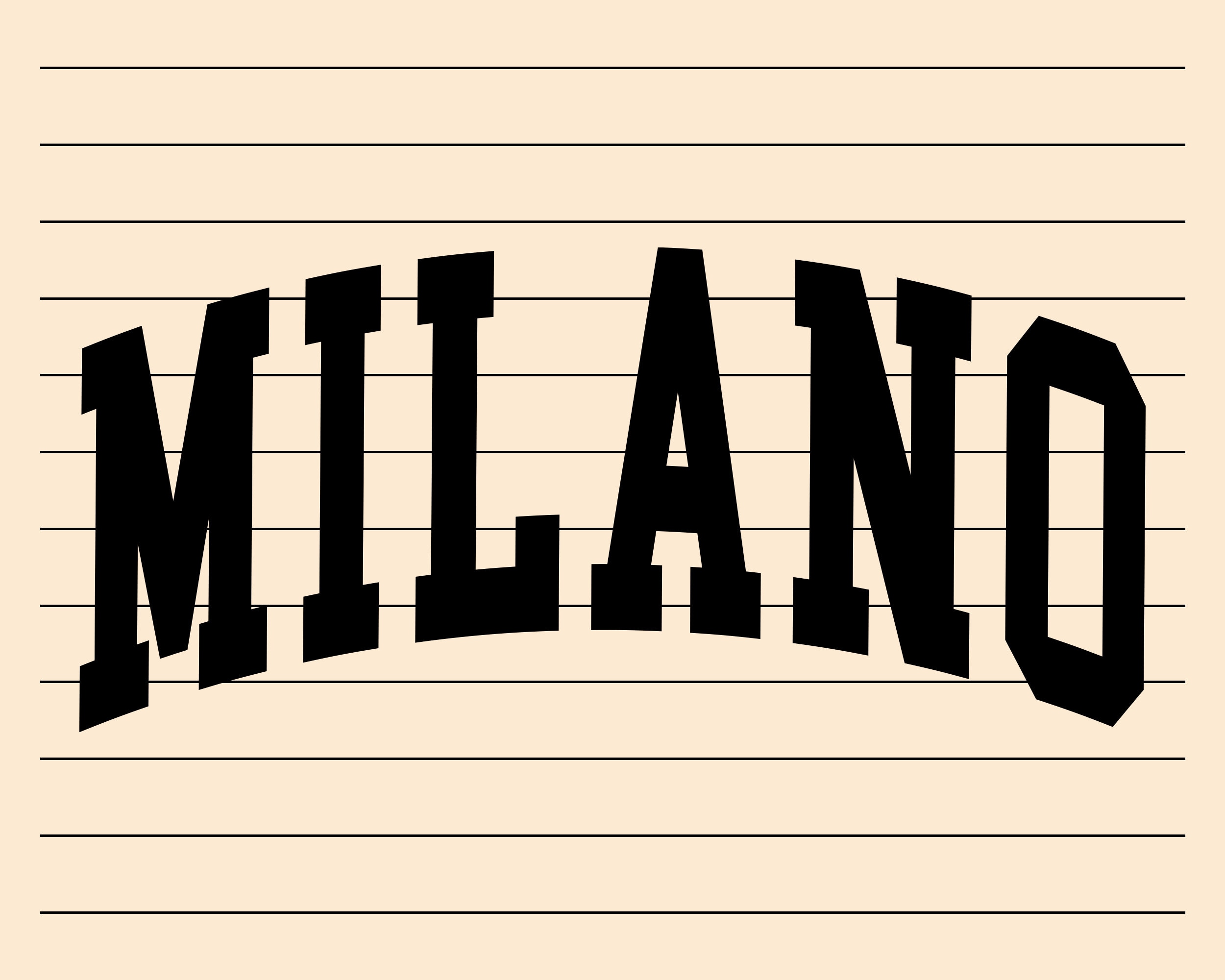 Milano Svg and Png - Etsy