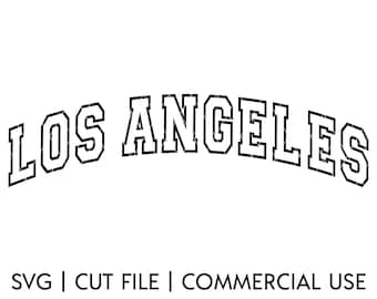 Los Angeles Svg | Etsy