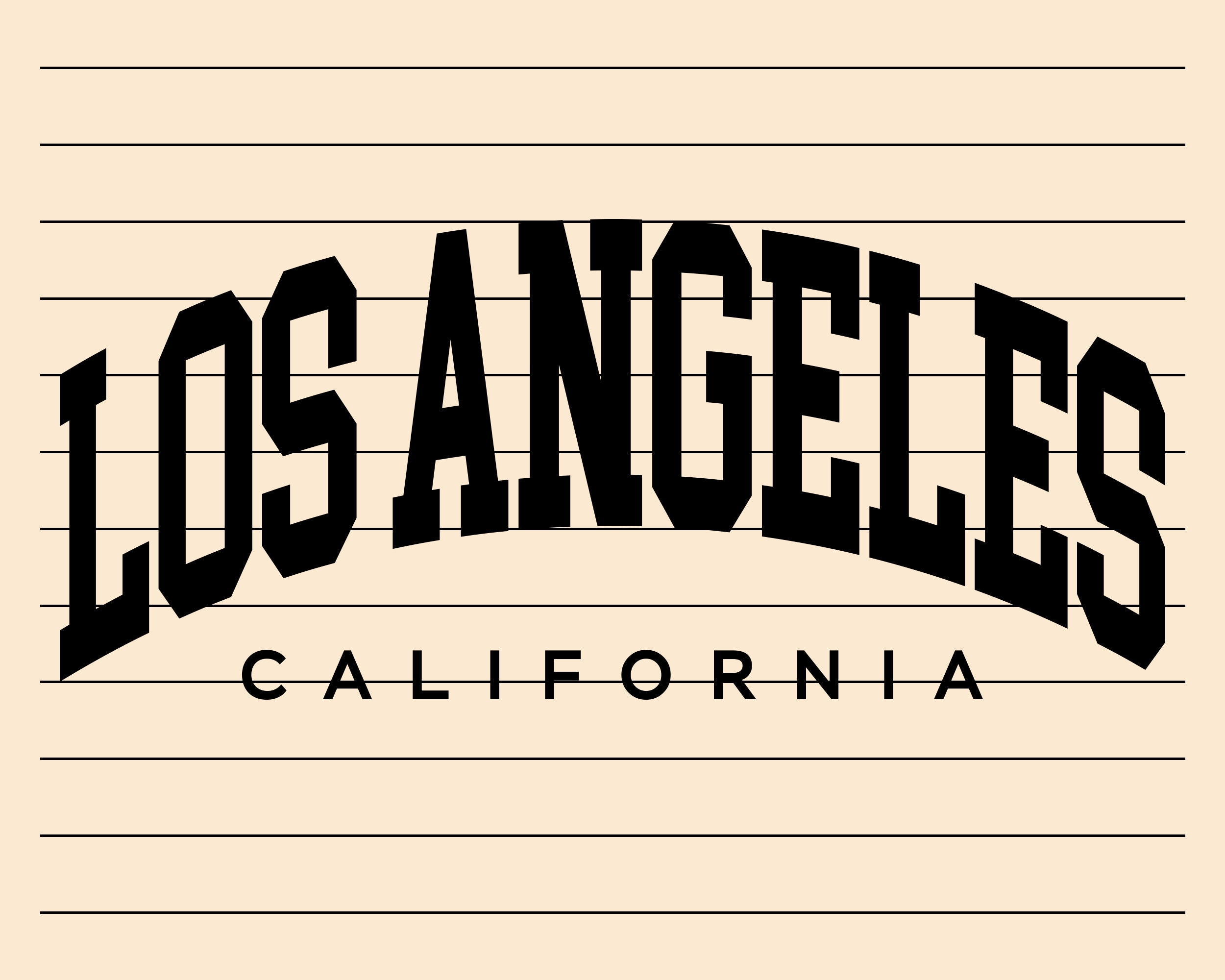 Los Angeles Font