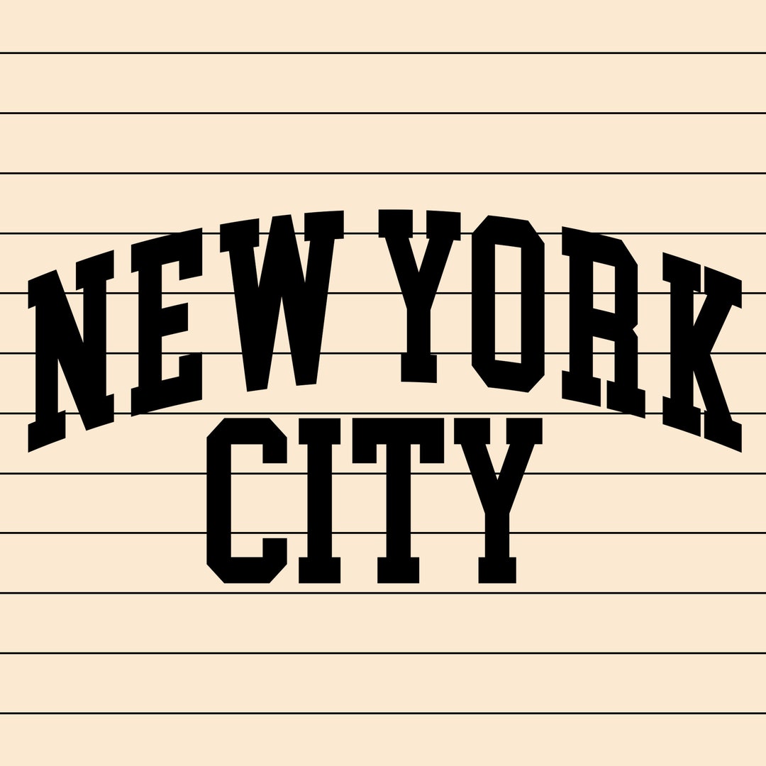 New York City Svg and Png, NYC Svg, NYC Shirt Svg, Cricut Svg, East ...