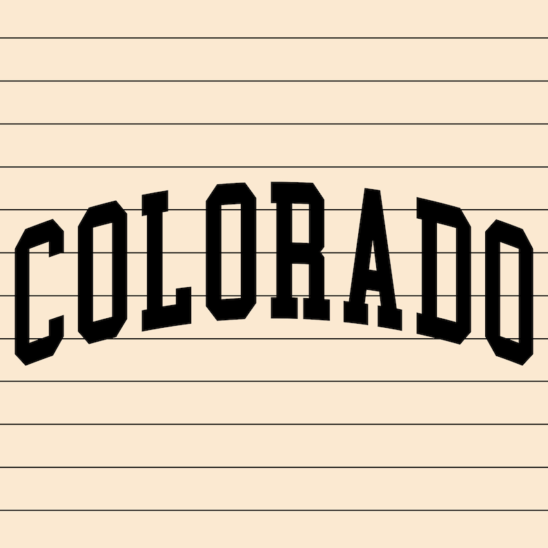 Colorado Svg and Png, Colorado Cut File, Colorado Home State, Svg, Png ...