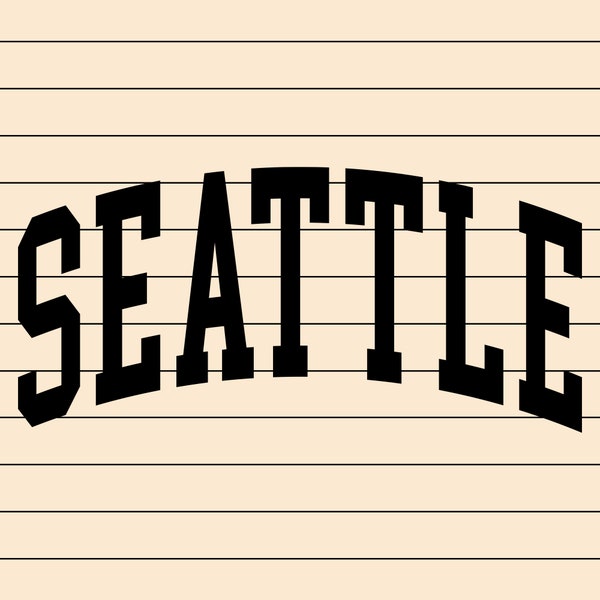 Seattle Svg - Etsy