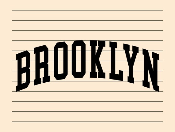 Brooklyn Svg und Png - Etsy.de